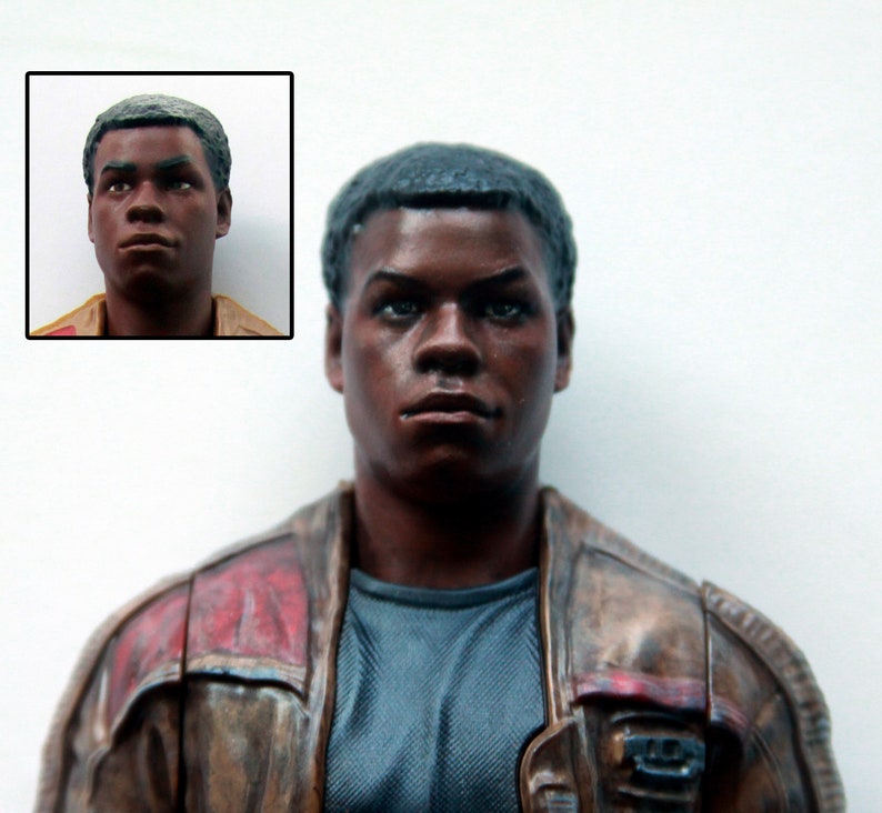 Finn Star Wars Inspired Action Figure - Etsy
