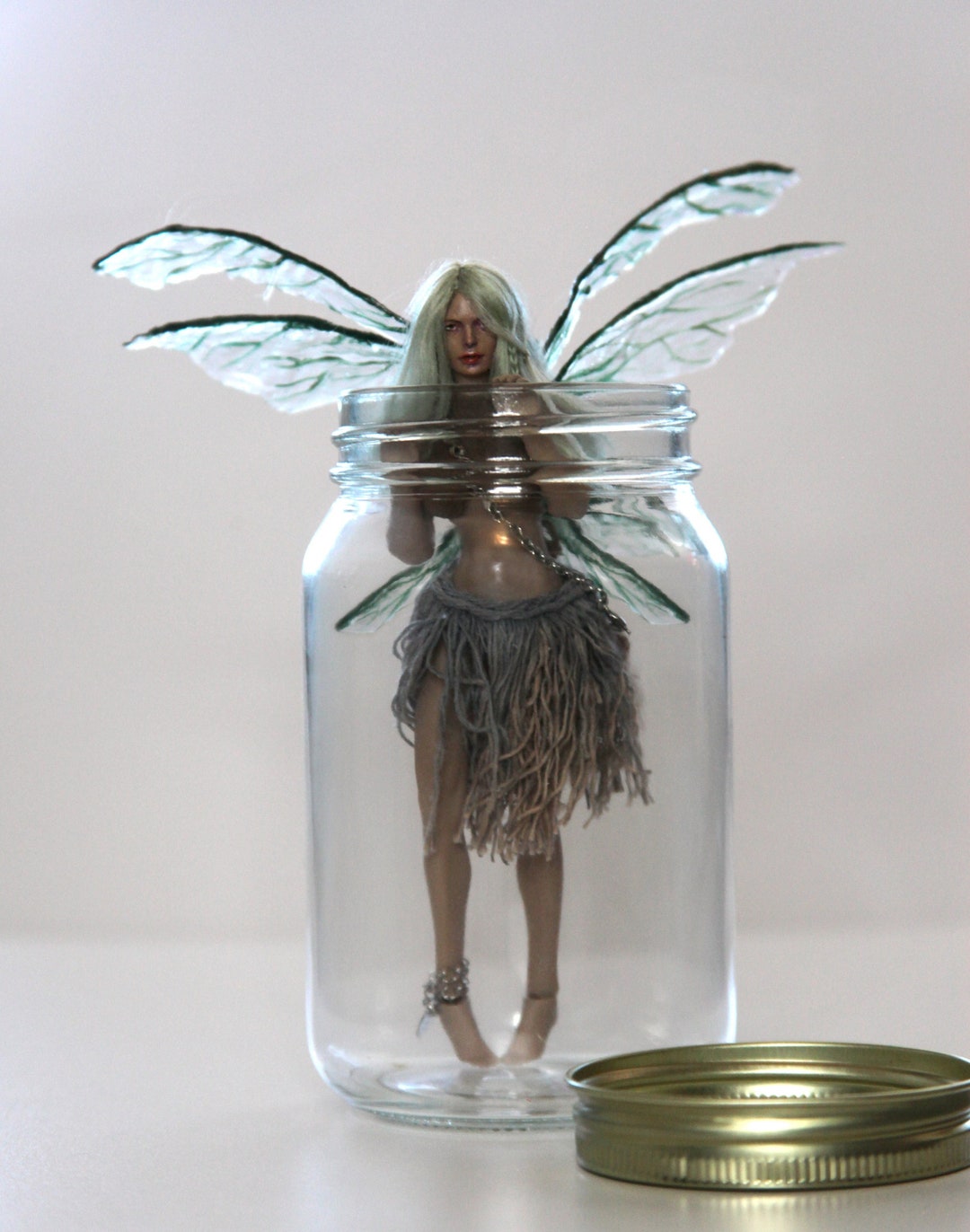 Fairy in a Jar Custom Phicen Seamless Action Figure extremely Posable ...
