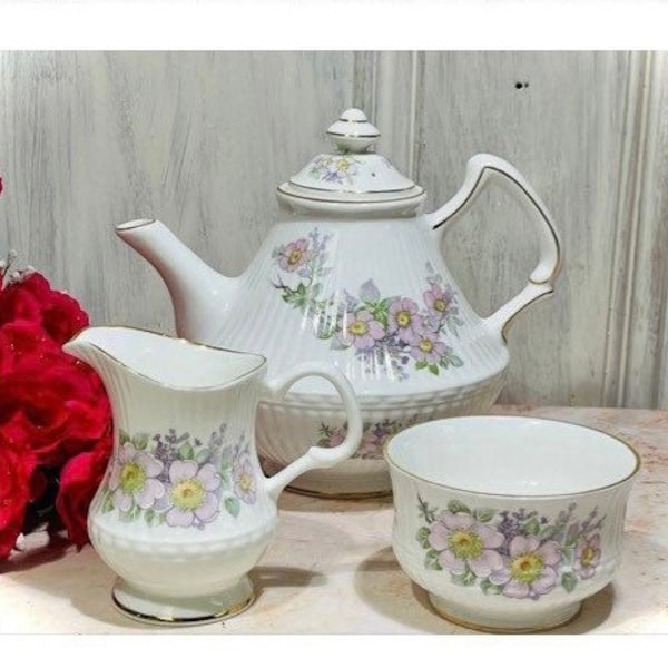 Pink Rose Tea Set - Etsy