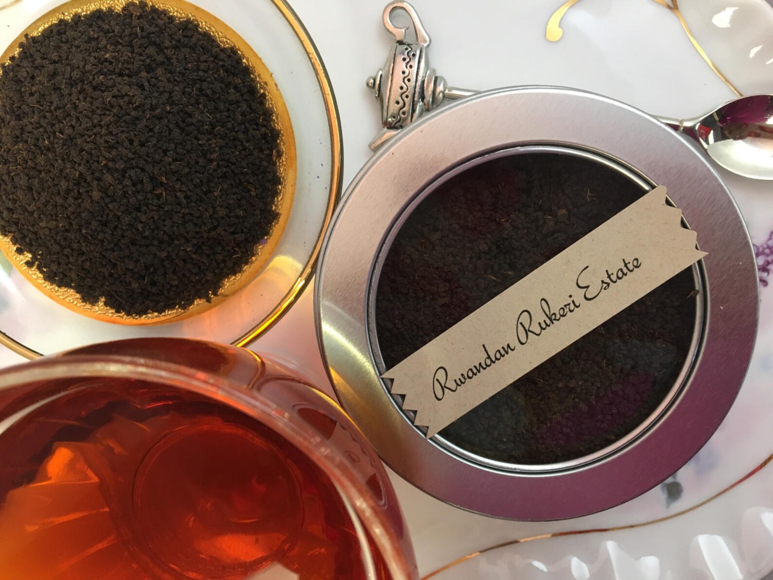 Rwanda Rukeri Estate Black Loose Leaf Tea in Forever Reusable | Etsy