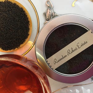 Rwanda Rukeri Estate Black Loose Leaf Tea in Forever Reusable | Etsy
