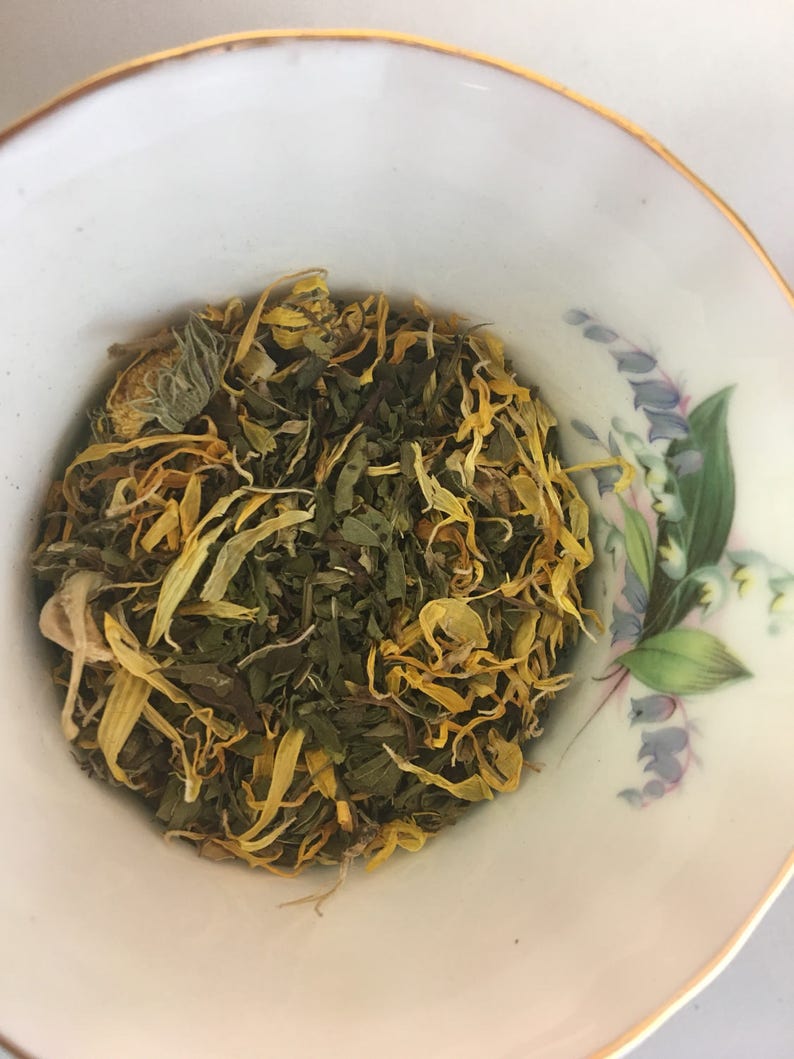 Tummy Trouble Organic Wellness Support Loose Leaf Tea | Etsy