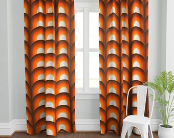 70s curtains | Etsy