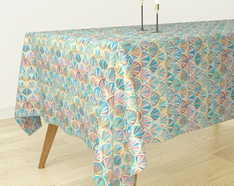 Art deco tablecloth | Etsy