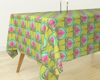 Art deco tablecloth | Etsy