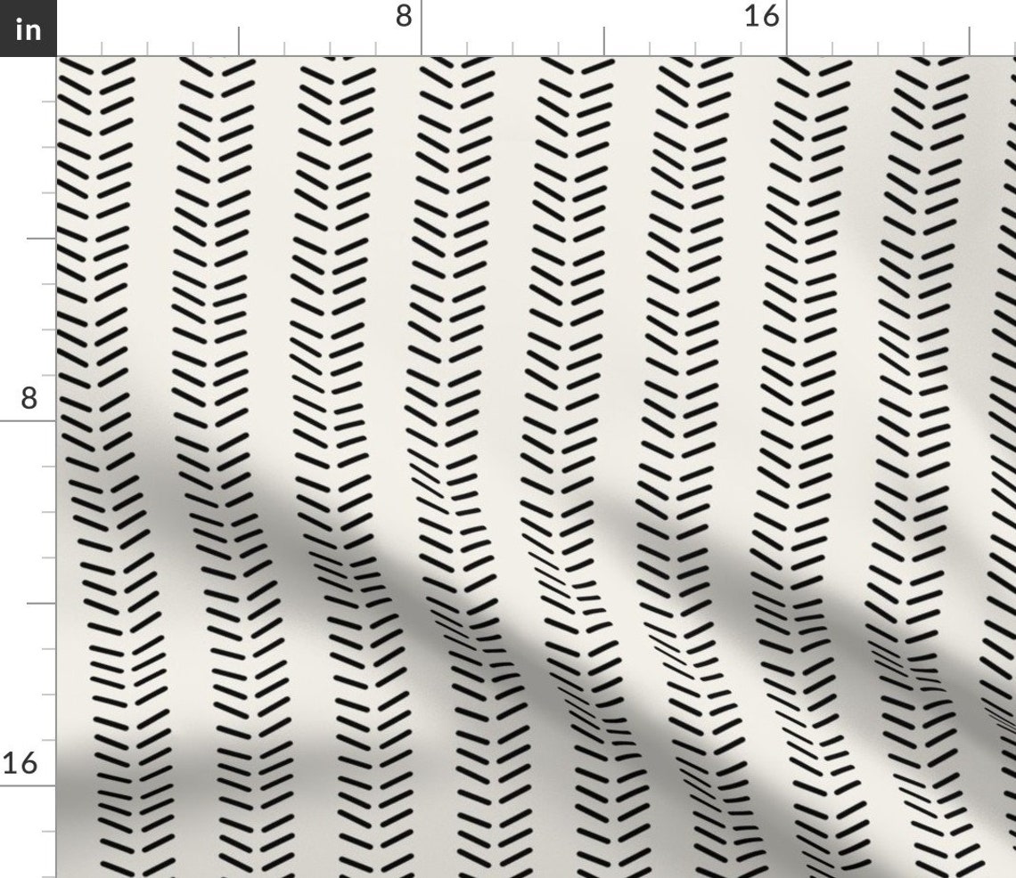 Mud Cloth Table Runner Mudcloth_3_inverted_&_vertical by - Etsy