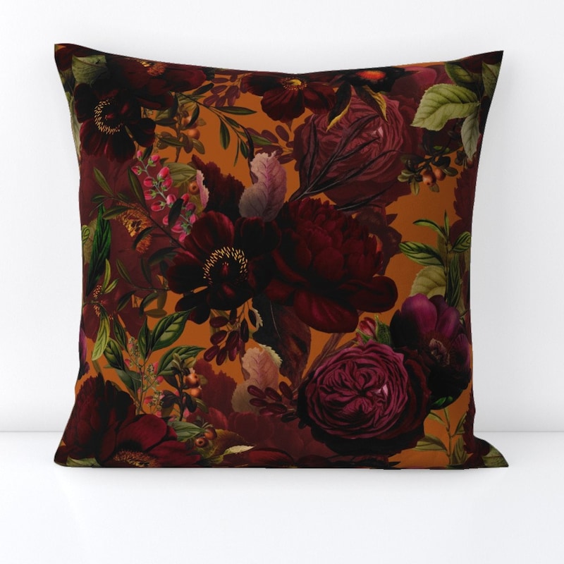 Rust Throw Pillow - Etsy