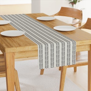 Mud Cloth Table Runner Mudcloth_3_inverted_&_vertical by - Etsy