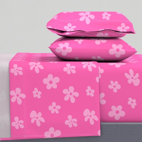 Pink Floral Sheets - Etsy