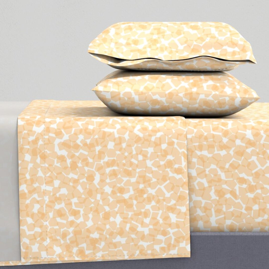 Peach Dots Sheets - Peach and Cream by Daphne_thomas - Warm Minimalism ...