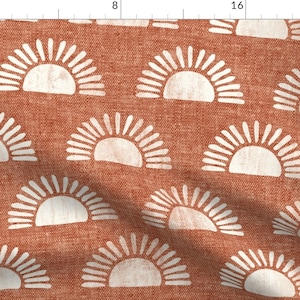 Terra Cotta Rust Tea Towels set of 2 Sunshine Teracotta by ...