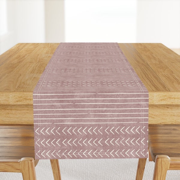 Mauve Table Runner - Etsy