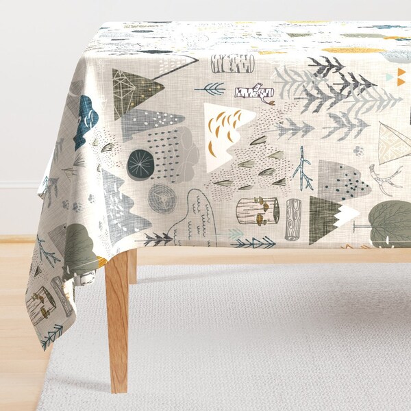 Map Tablecloth - Etsy