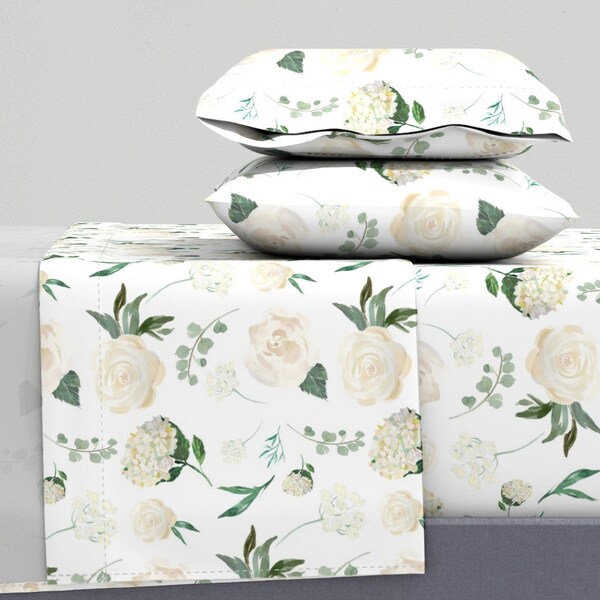 Hydrangea Rose - Etsy