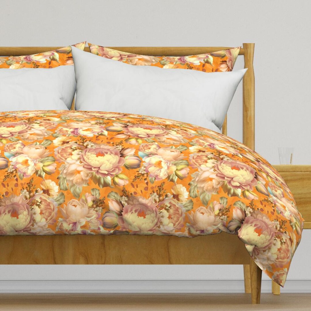 Victorian Floral Bedding - Baroque Bold Floral by Utart - Elegant ...