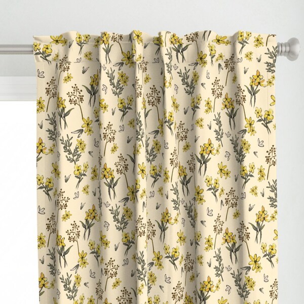 Daisy Curtain - Etsy