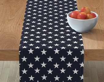 Navy Table Runner - Etsy