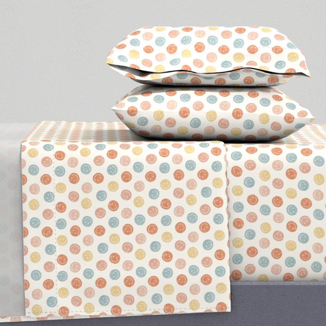 Boho Happy Face Sheets - Happy Faces by Littlearrowdesign - Smiles ...