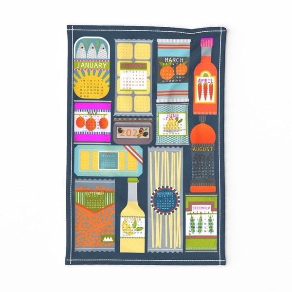 Kitchen Calendar - Etsy