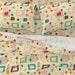 Retro Mod Sheets 1950s Atomic Pattern by Bruxamagica Mid - Etsy
