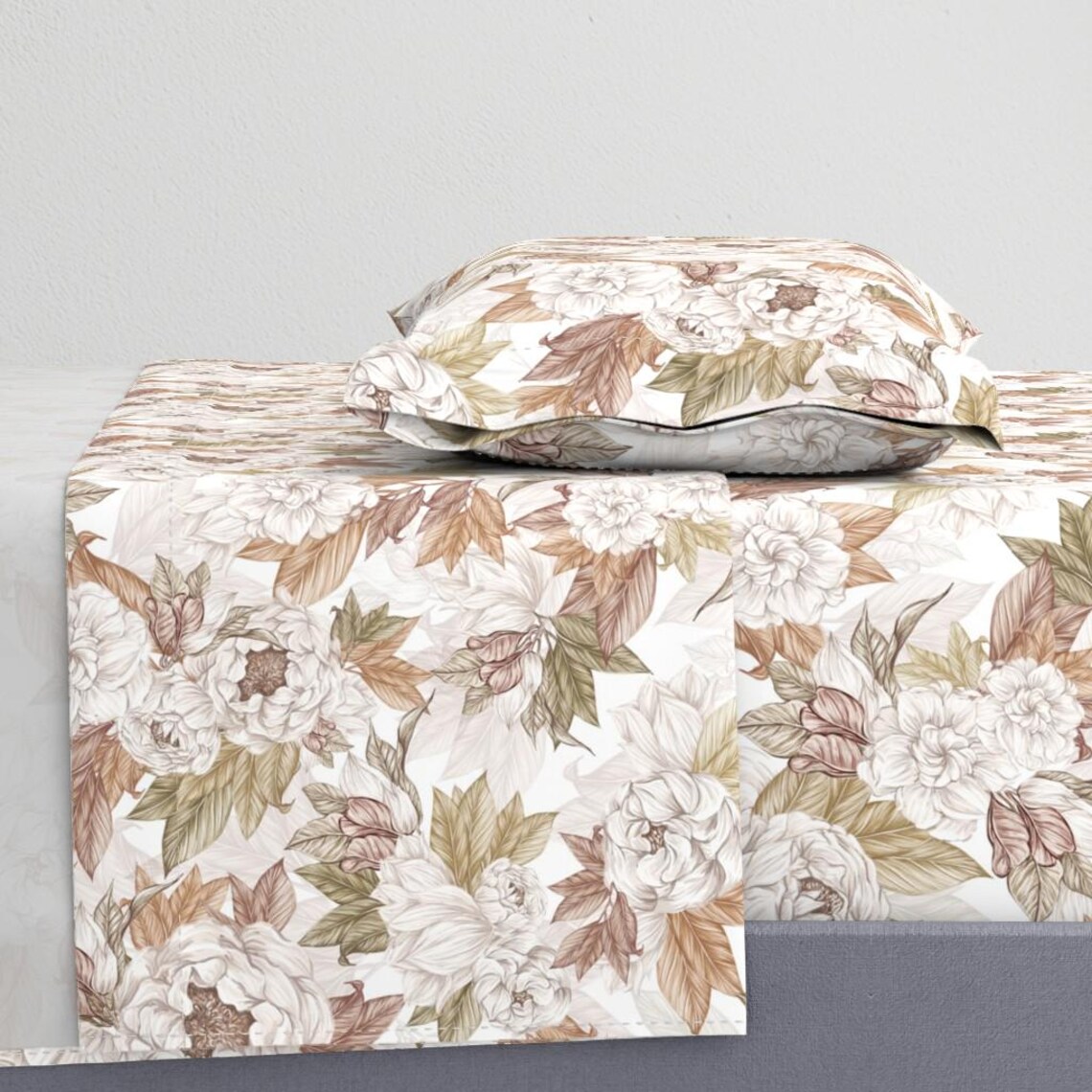 Romantic Floral Sheets - Romantic Sweet Peony by Smokeinthewoods ...
