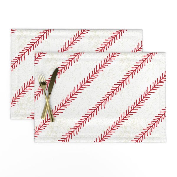 Baseball Placemats - Etsy