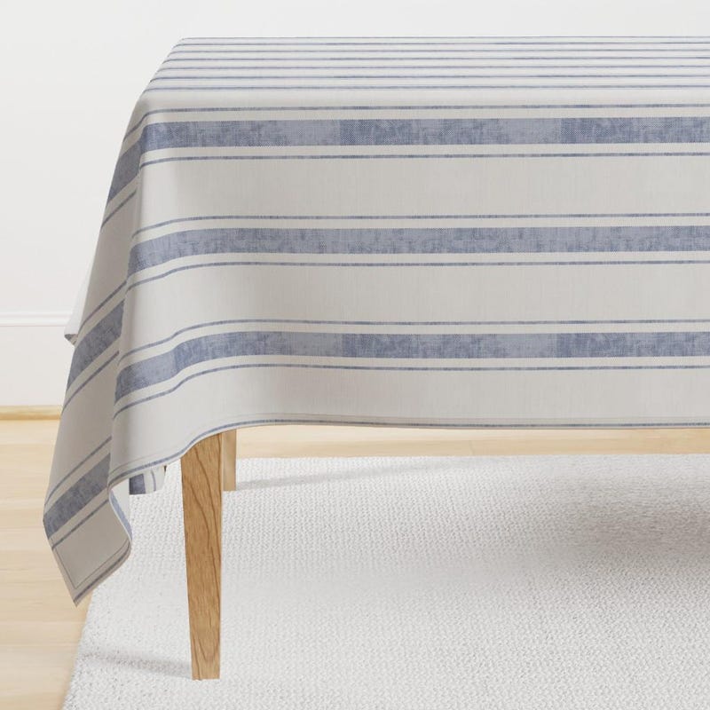 Striped Tablecloth - Etsy