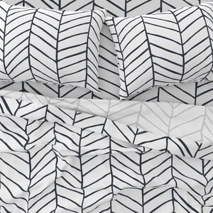 Boho Herringbone Sheets Herringbone by Jillcookdesigns - Etsy
