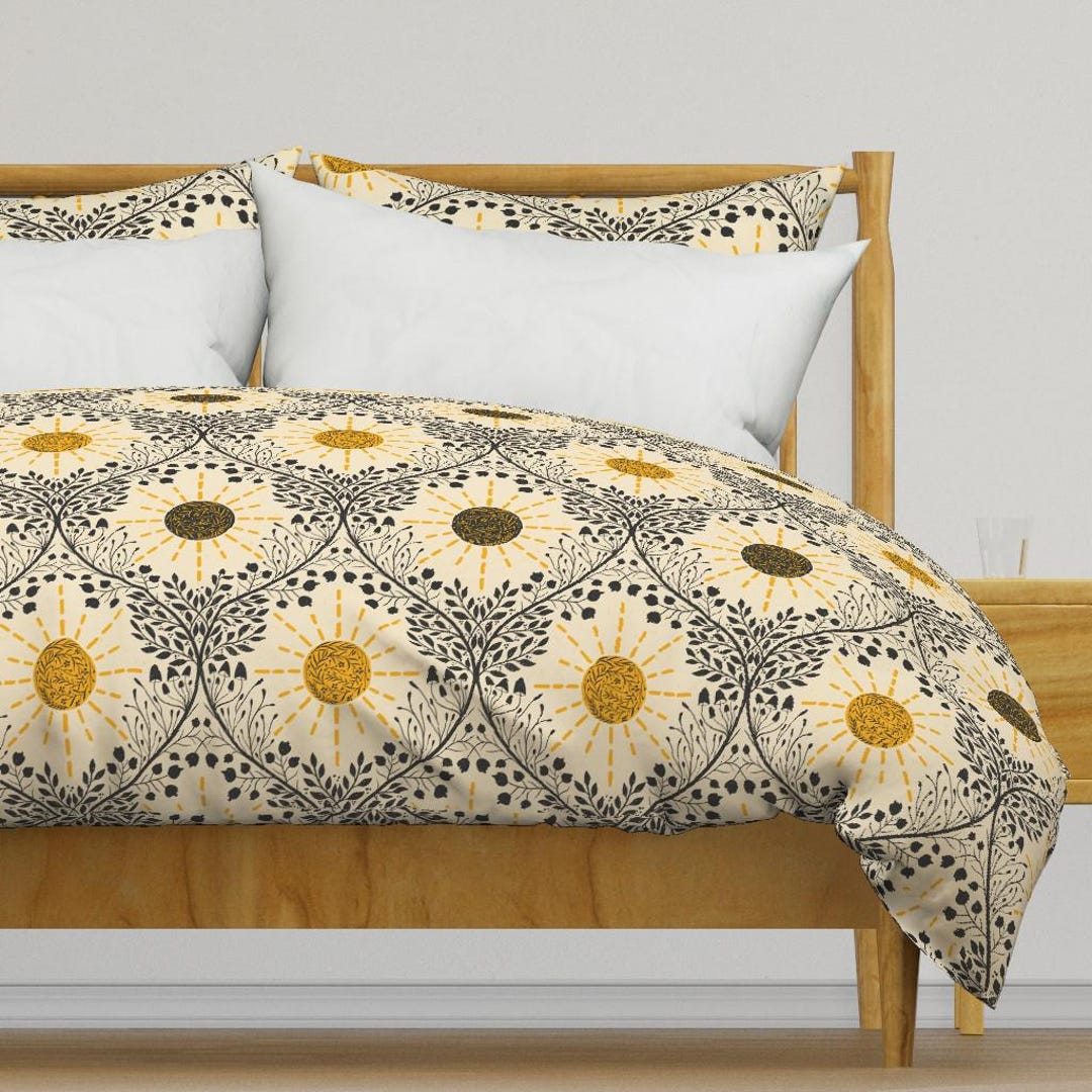 Retro Boho Sun Bedding - the Sun by Denesannadesign - Retro Sun ...