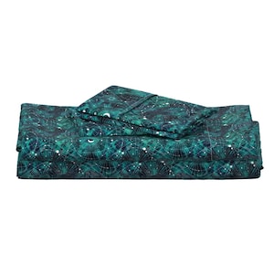 Teal Boho Galaxy Sheets Galactic Travel by Scarlet_soleil Science ...