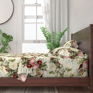 Vintage Roses Sheets Rosey Document by Peagreengirl Shabby Chic ...