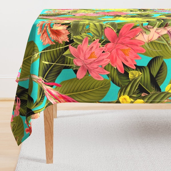 Tropical Tablecloth - Etsy