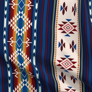 Western Bold Stripe Sheets - Native American Stripes by Capricornsun ...
