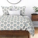 Periwinkle Bedding Handblock Medallion by Whitneyenglish Cornflower ...