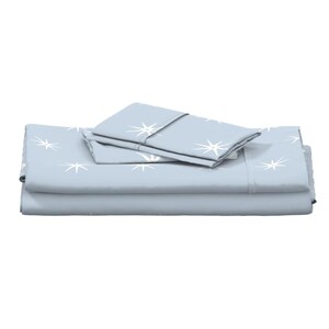 Preppy Star Sheets - Large Star by Danika_herrick - Blue White ...