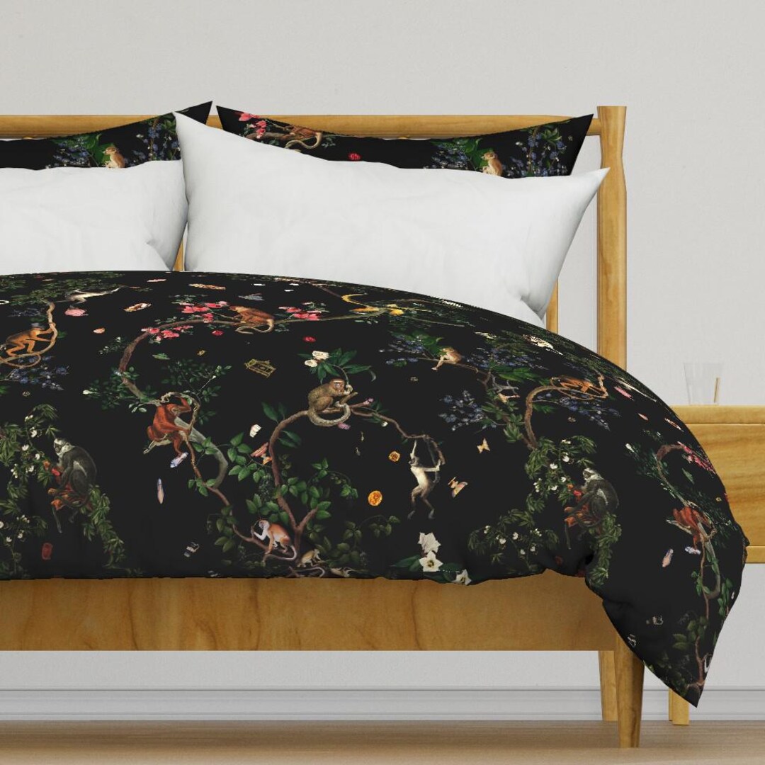 Exotic Monkey Bedding - Monkey World by Fifikoussout - Jungle Forest ...