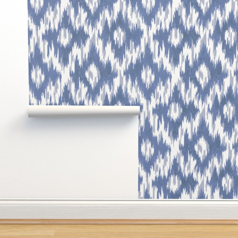 Ikat Wallpaper - Etsy