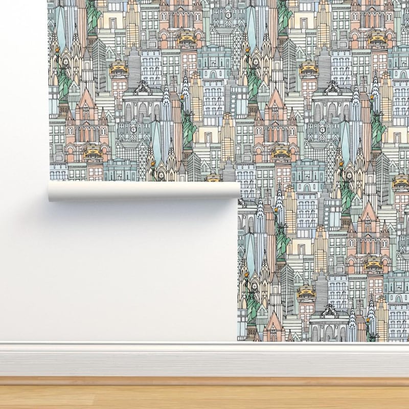 New York Wallpaper - Etsy