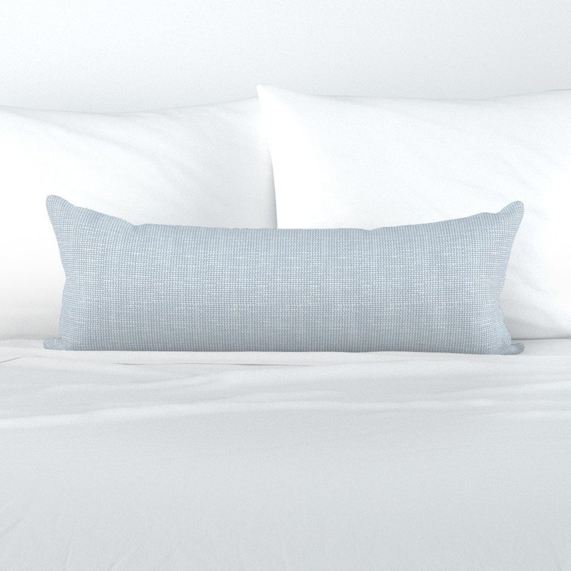 Light Blue Lumbar Pillow - Etsy
