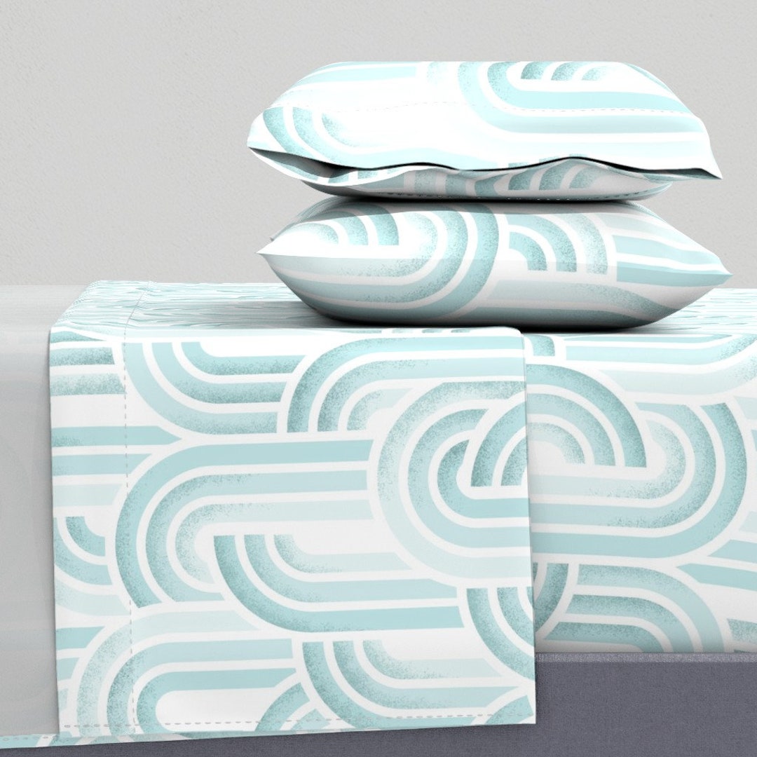 Aqua Rainbow Sheets Dreamy Waterfalls by Studio_amelie Waterfall ...
