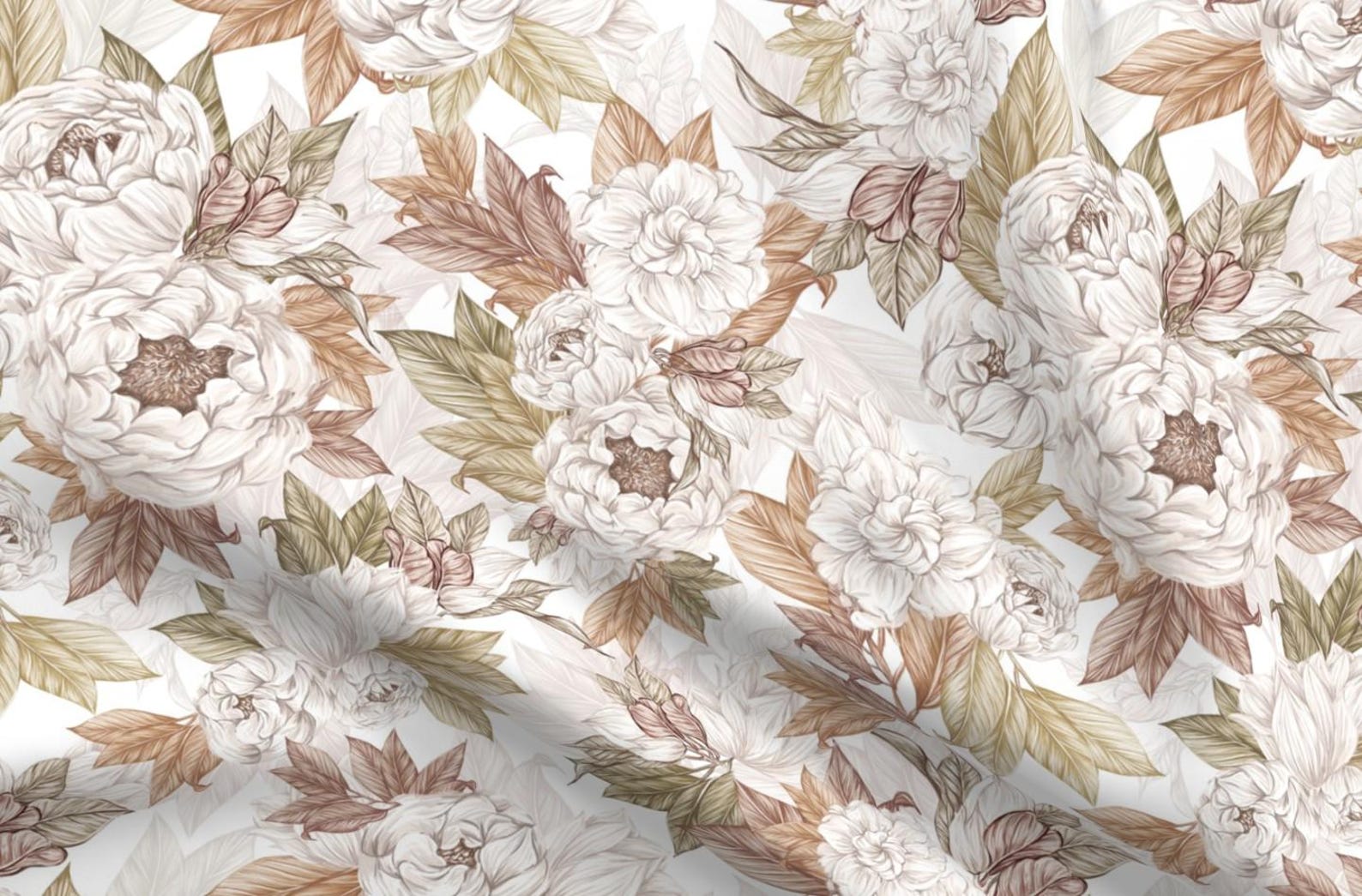 Romantic Floral Sheets - Romantic Sweet Peony by Smokeinthewoods ...