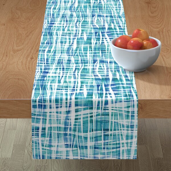 Aqua Blue Runner - Etsy