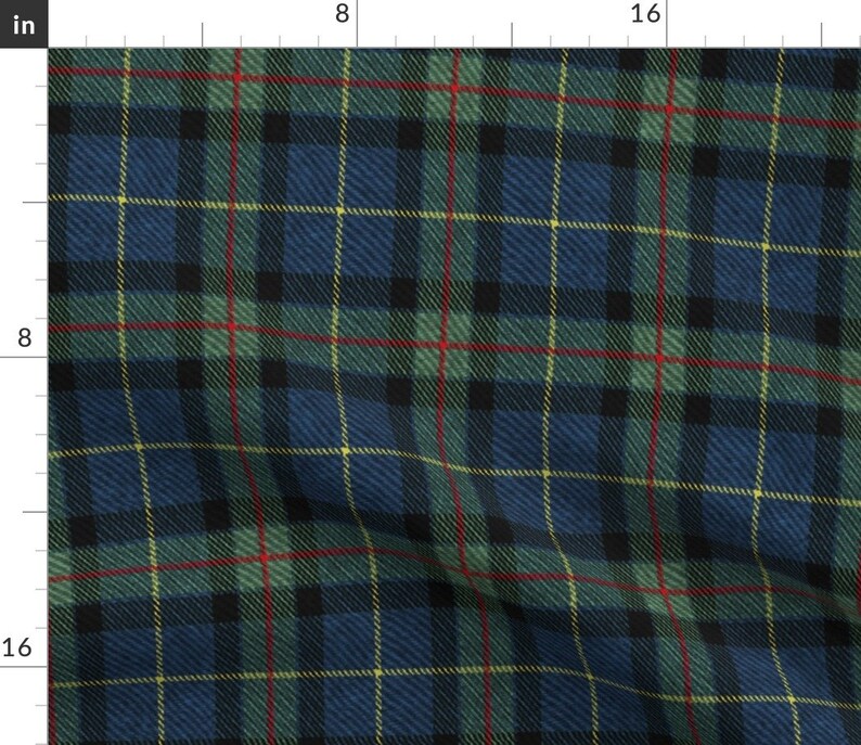 Plaid Throw Pillow - Blue Tartan Traditional Scotland Scottish ...