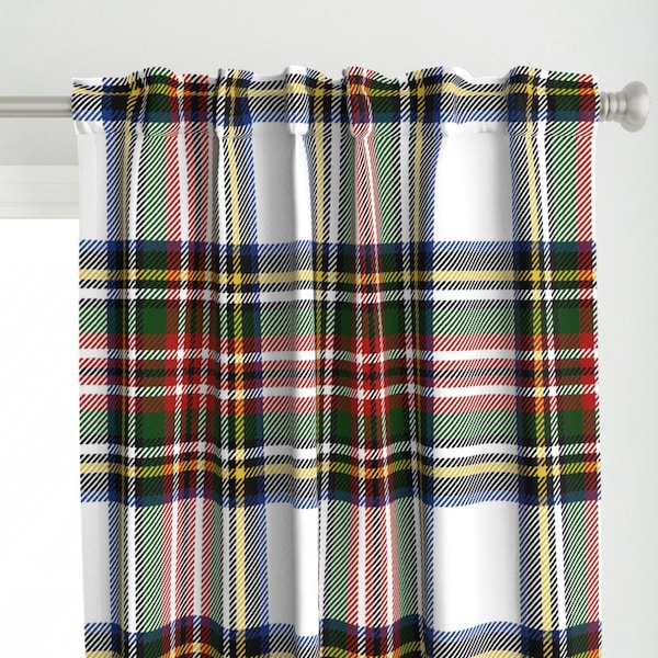 Tartan Plaid Curtains - Etsy