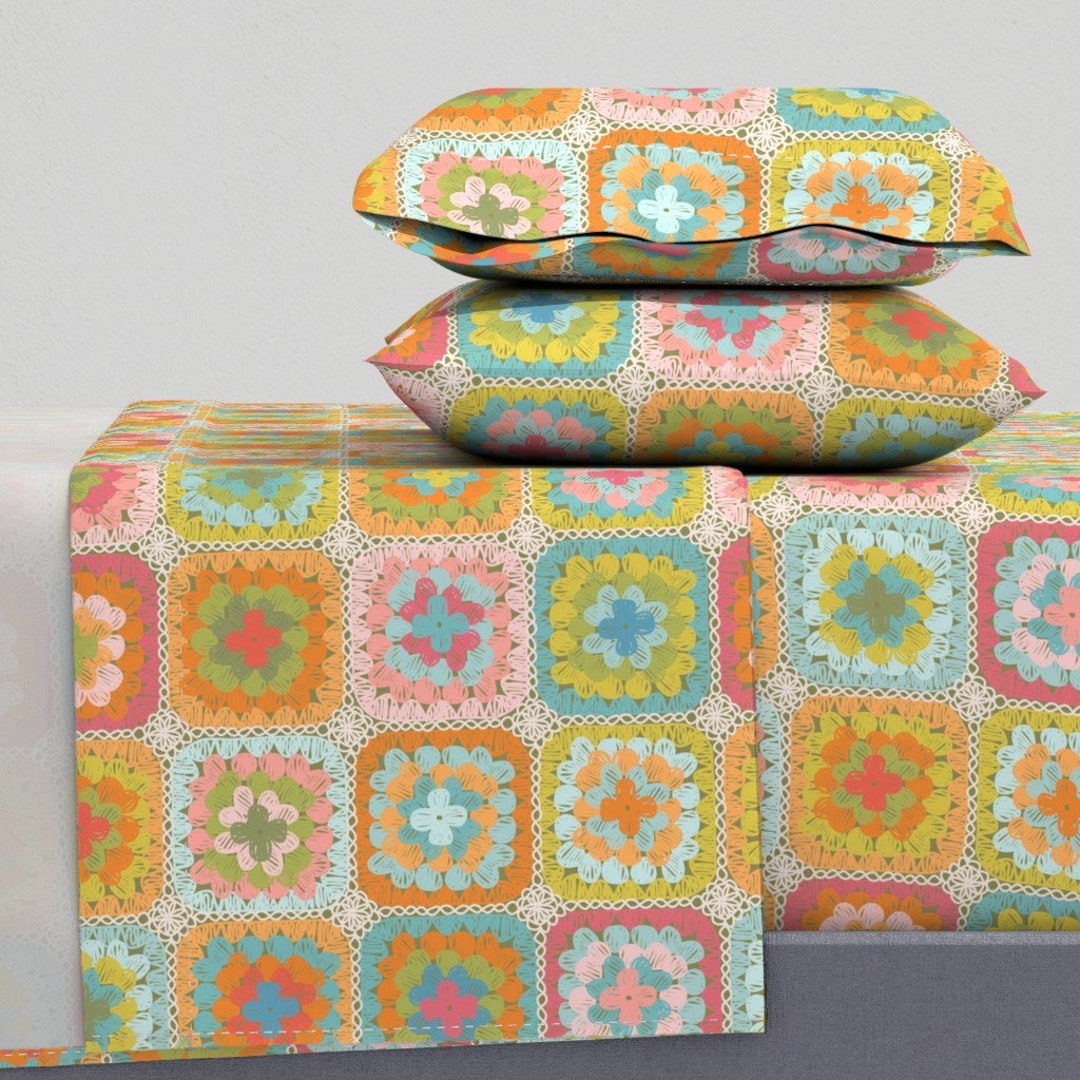 Granny Squares Sheets 230 Crochet Granny Squares by Cressida_carr ...