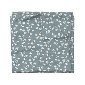 Slate Duvet Cover Swallows by Sage&finch Bird Birds Baby - Etsy