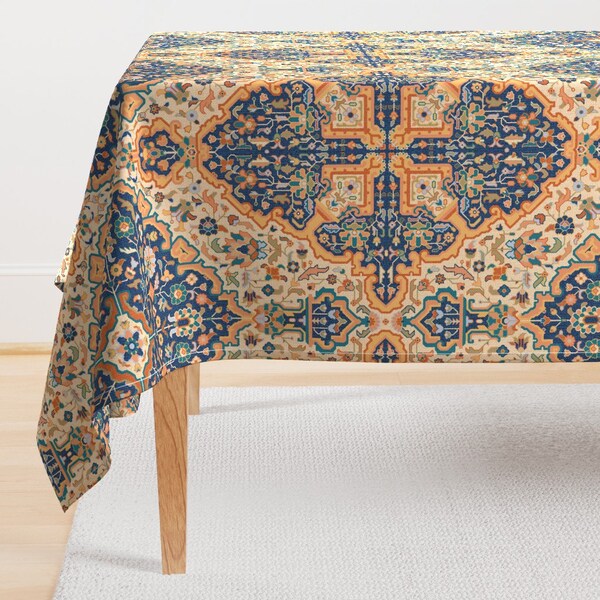 Turkish Kilim Tablecloth - Etsy