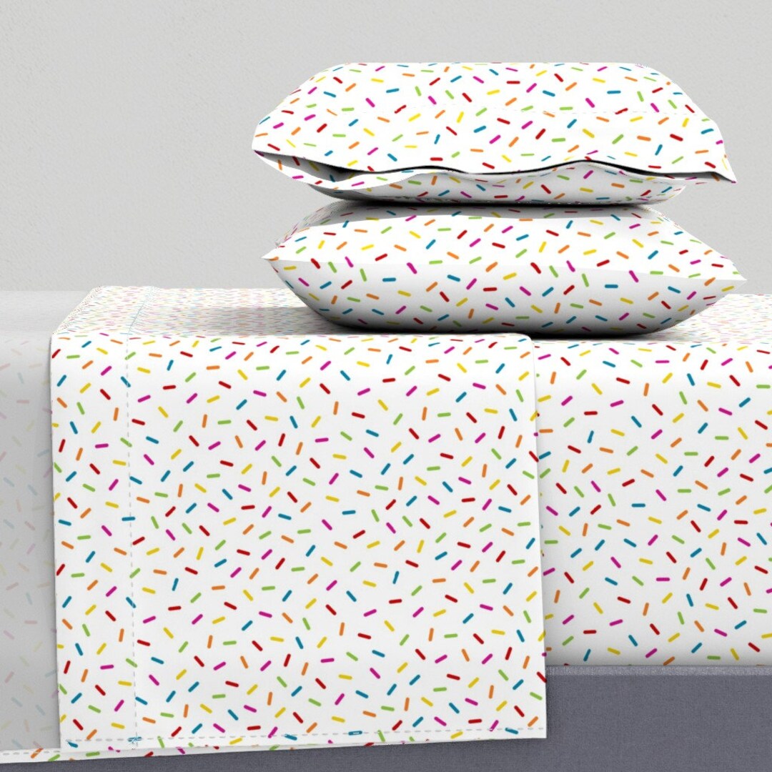 Rainbow Sprinkles Sheets Vanilla Sprinkles by Modgeek Colorful Treat ...
