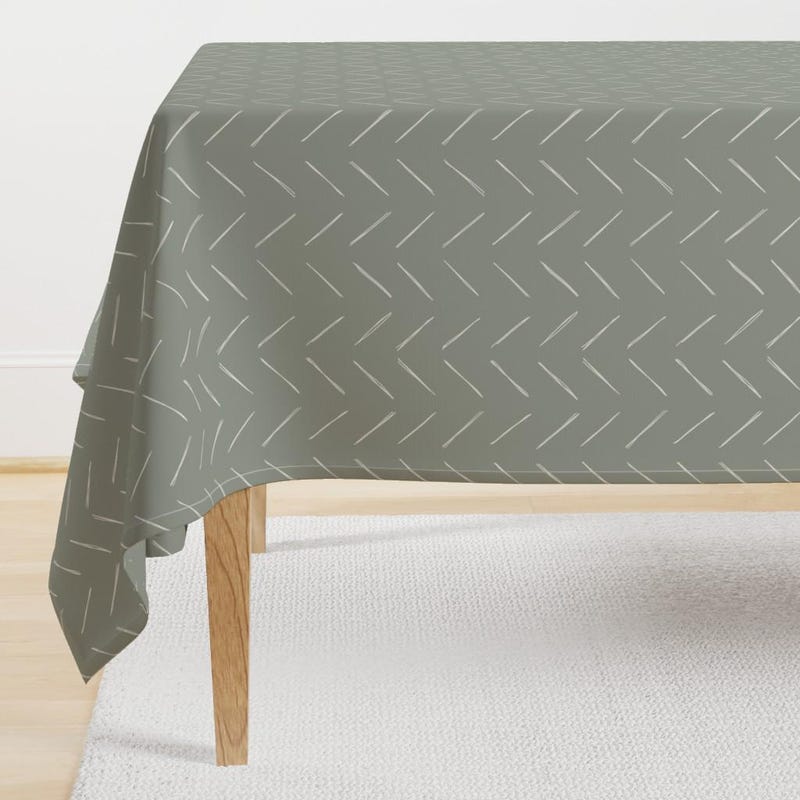 Chevron Tablecloth - Etsy