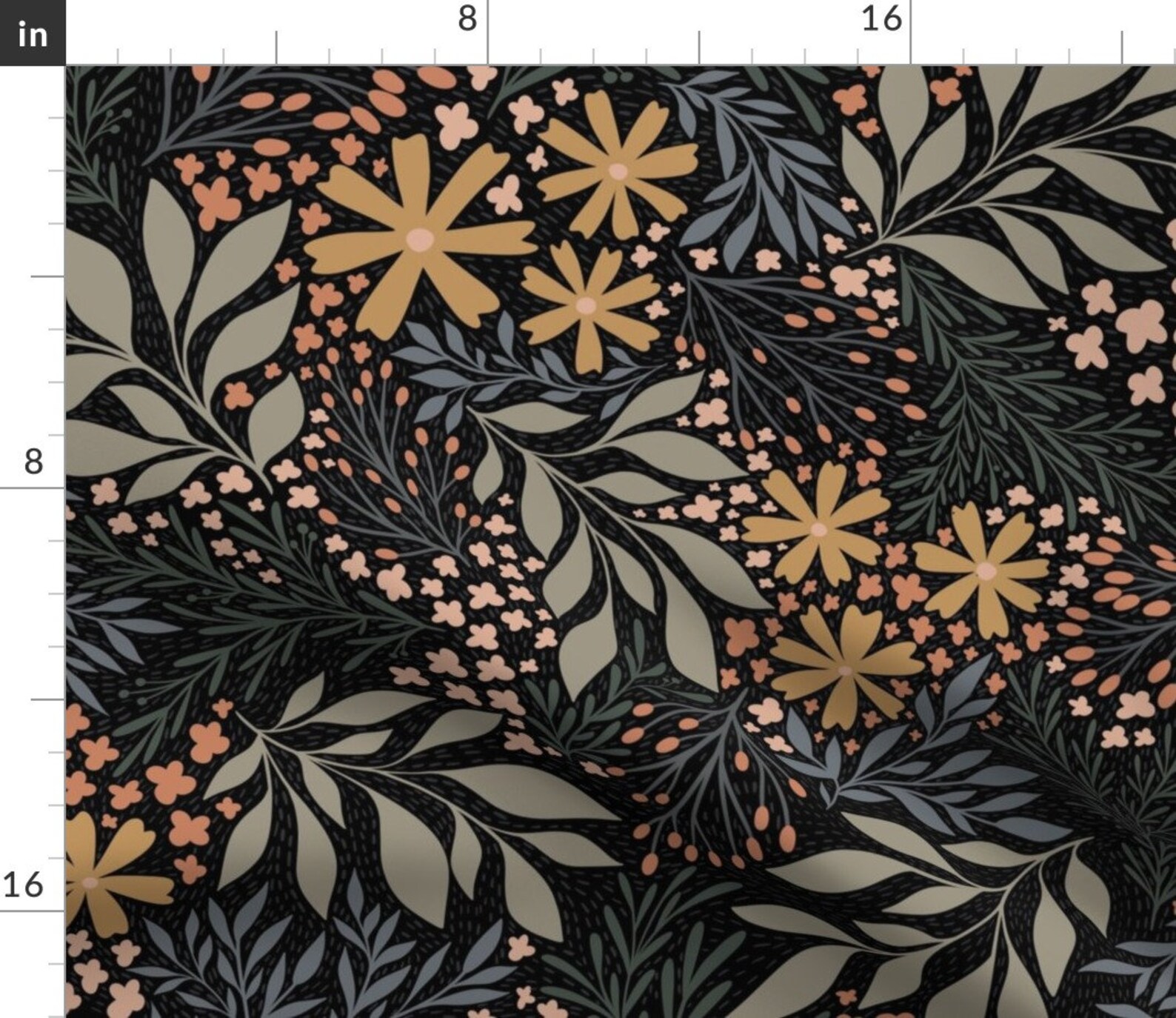 Vintage Flowers Sheets English Garden Floral by - Etsy